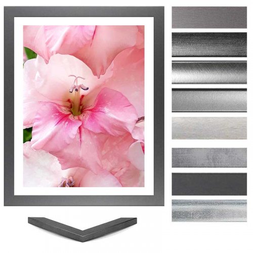 MDF Rahmen Akademia in Silber / Grau online kaufen