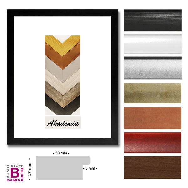 Großer Bilderrahmen 80 x 100, MDF Profil Akademia