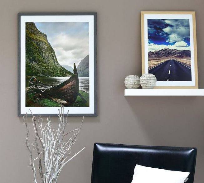 Holzrahmen 90x120/ 120x90 cm, Blockprofil XL Hamburg