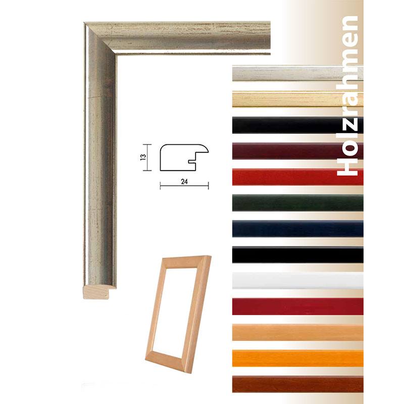 Großer Holz Bilderrahmen 100x75 cm, Allegro