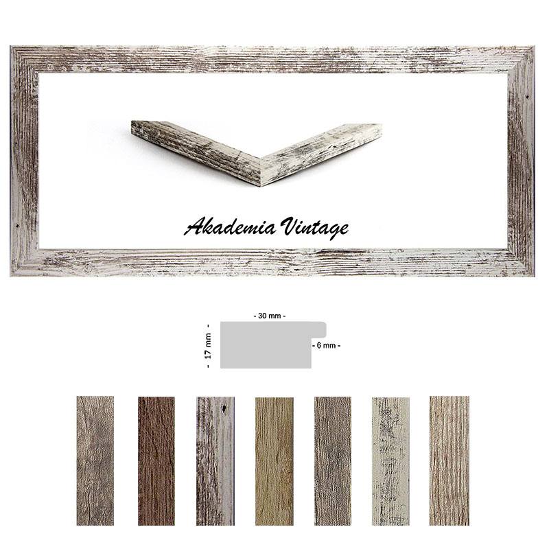 Panorama Bilderrahmen 100 x 30 cm - Akademia Vintage