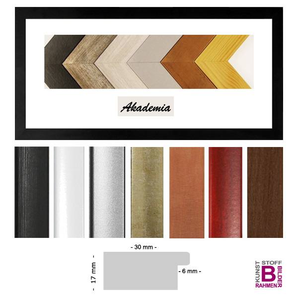 Panorama Bilderrahmen 40 x 70, MDF Profil Akademia