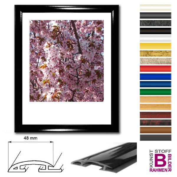 Bilderrahmen 50x75 cm Modern Kunststoffrahmen